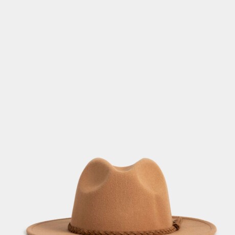Sombrero Fedora - Marron Camel — Tienda Soy Santander
