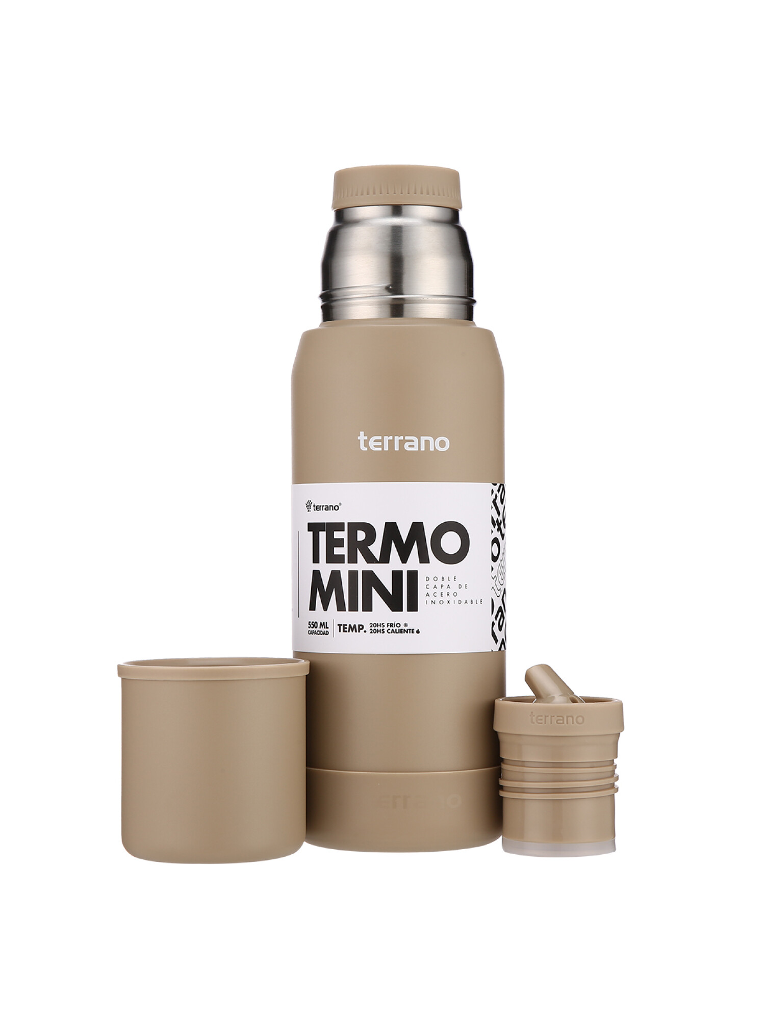 Termo Mini Premium - 500mL. - Arena — Terrano
