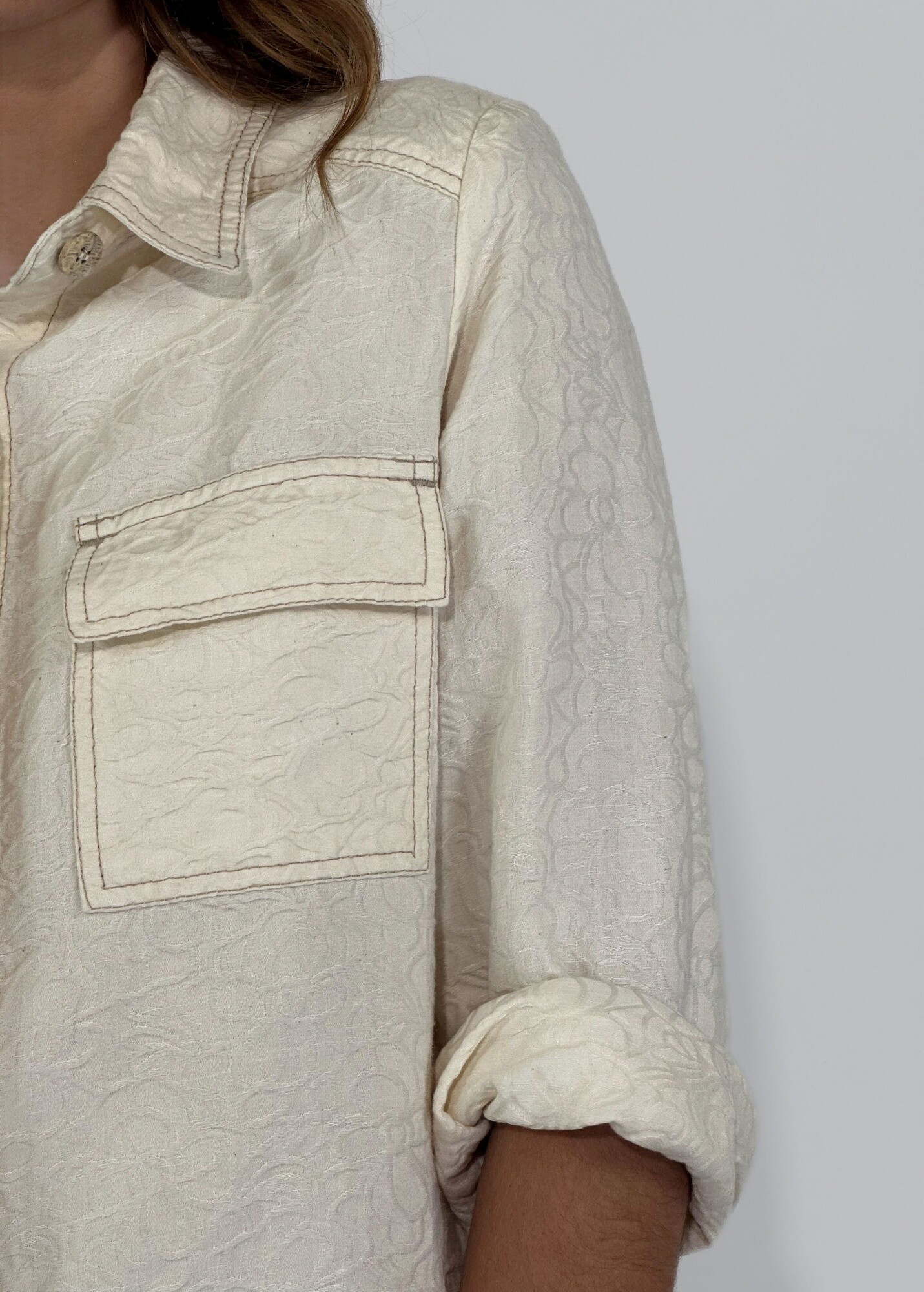 CHAQUETA PECANA - CRUDO — Panthai