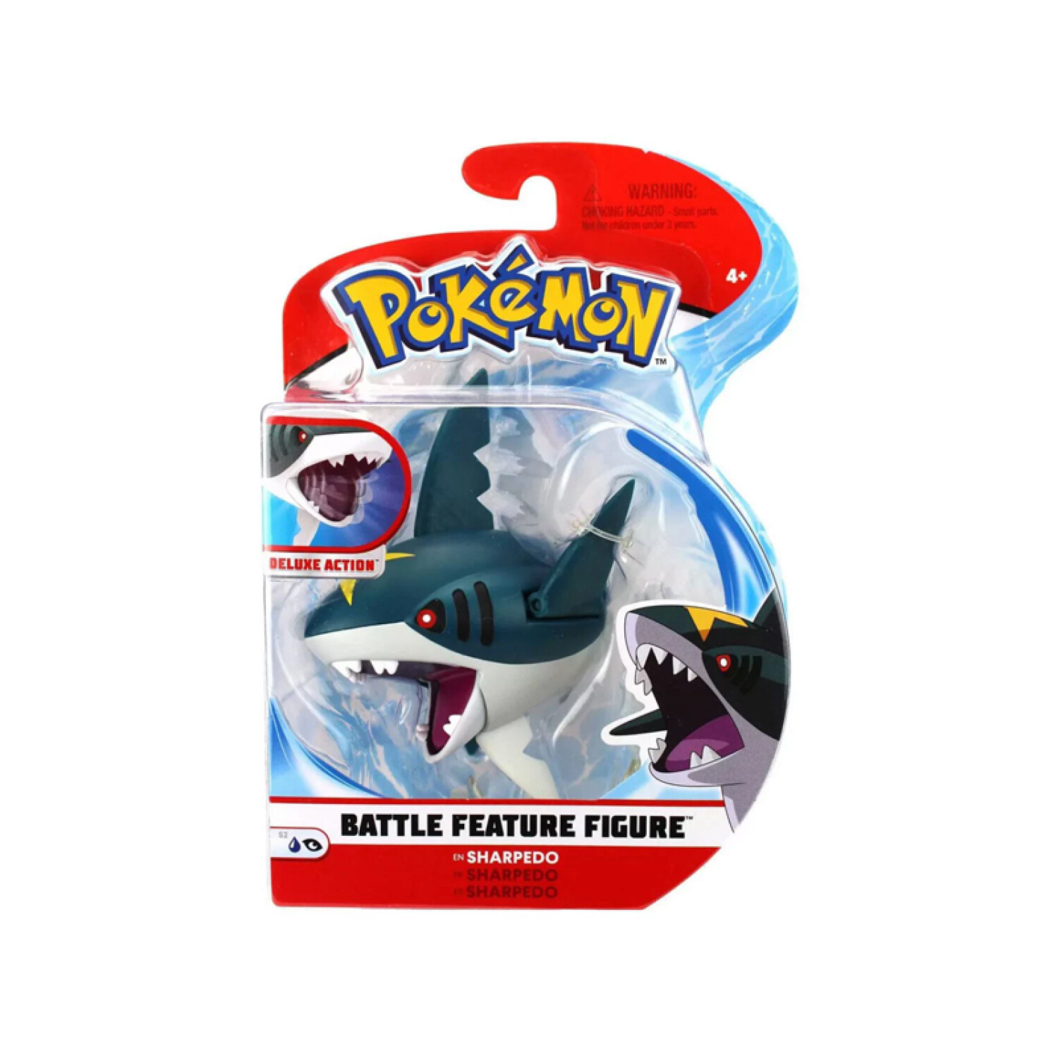 Pokémon Figura De Batalla - Sharpedo — Que Regalo