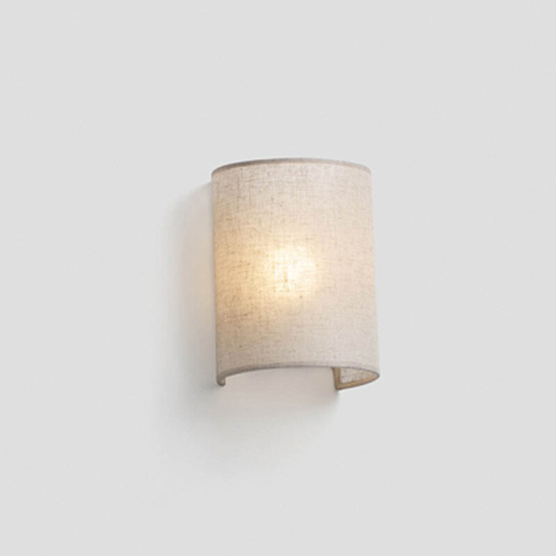 Lámpara de Pared Oval Big Soto Lino — Serlux