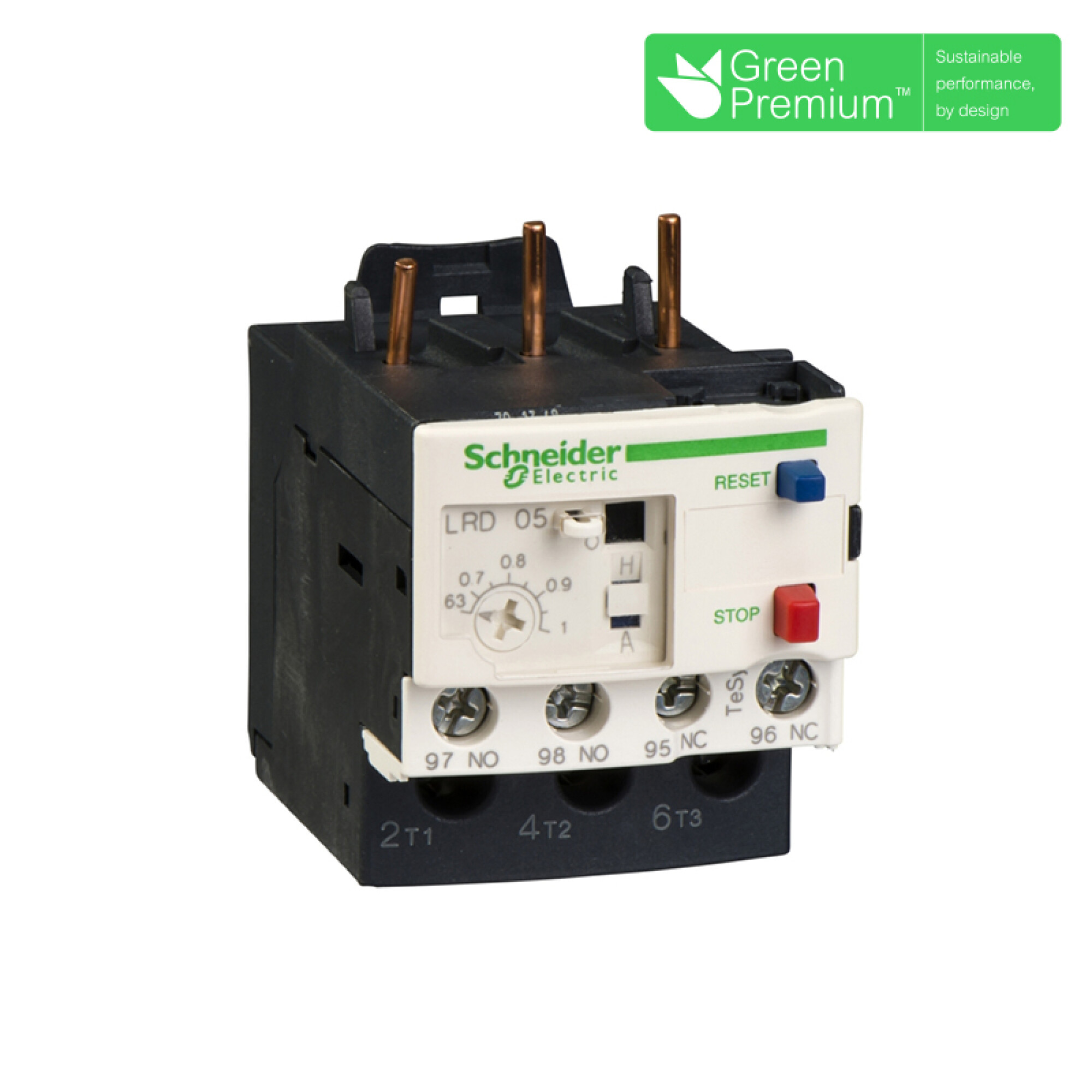 Relé térmico p/contactor LC1D 2,5-4A - TL1808 — Fivisa