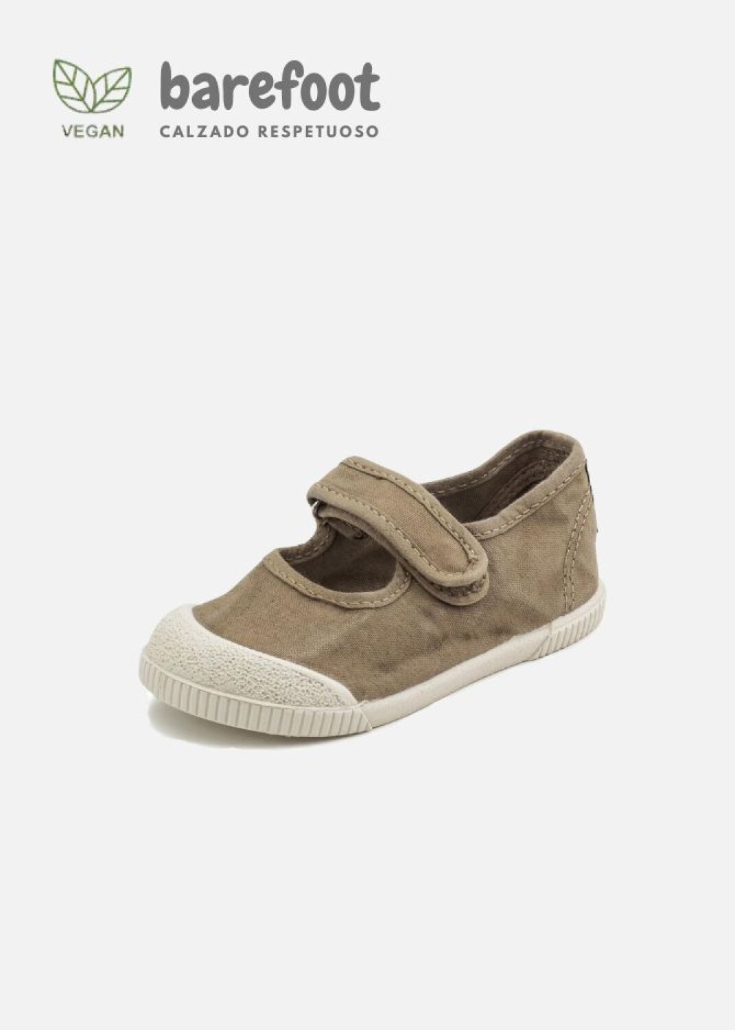 Merceditas barefoot beige - Beige — Cienta