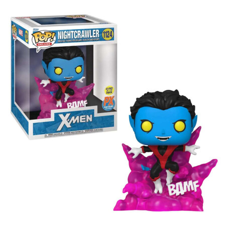 Nightcrawler Teleporting X Men [Exclusivo Glows in the Dark] - 1124 ...