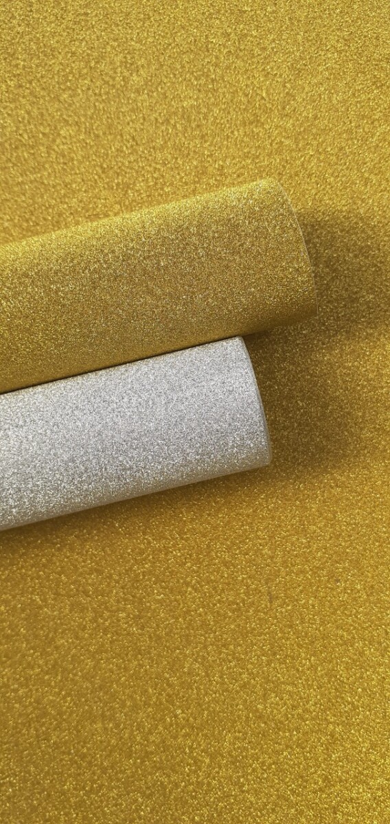 Pvc Autoadhesivo Muresco Glitter Dorado 28060/1 — Prodeco