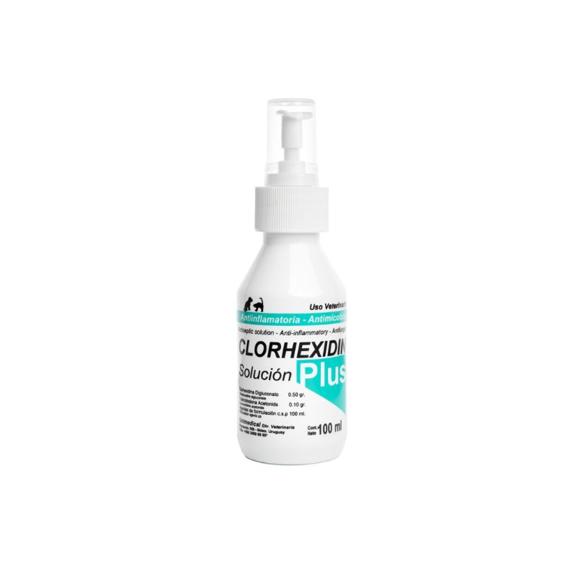 CLORHEXIDIN PLUS 100ML - Clorhexidin Plus 100ml — Puntovet