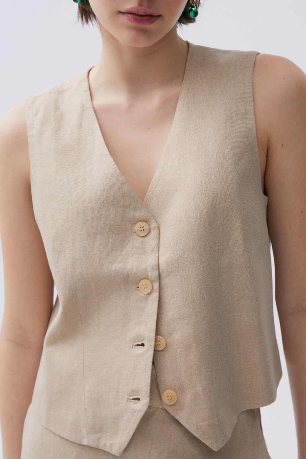 Chaleco Lagos - Dorado — Saura