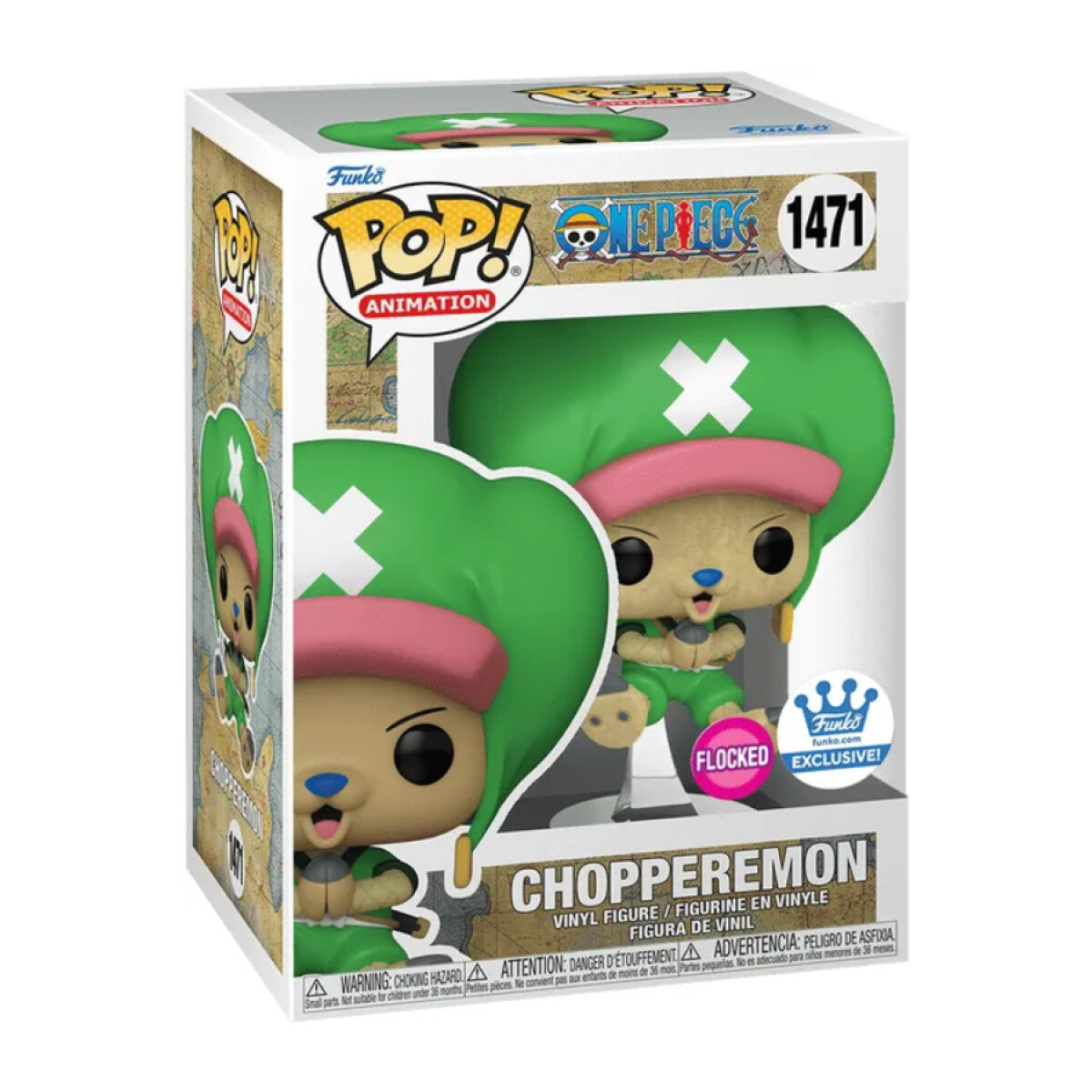 Chopperemon • One Piece [Exclusivo - Flocked] - 1471 — X Uruguay