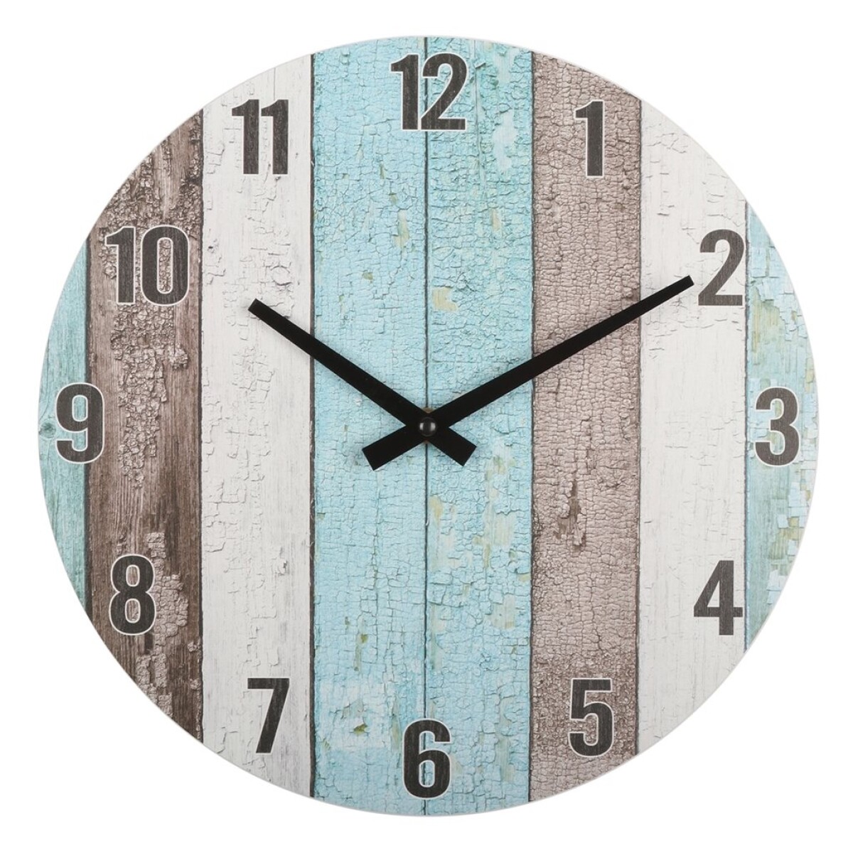 RELOJ DE PARED MDF D30X4CM FRANJAS VERTICAL — Deco Hogar