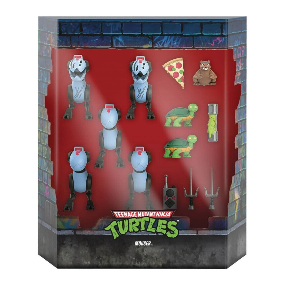Mouser Pack - TMNT Tortugas Ninja Super 7 Ultimates — X Uruguay