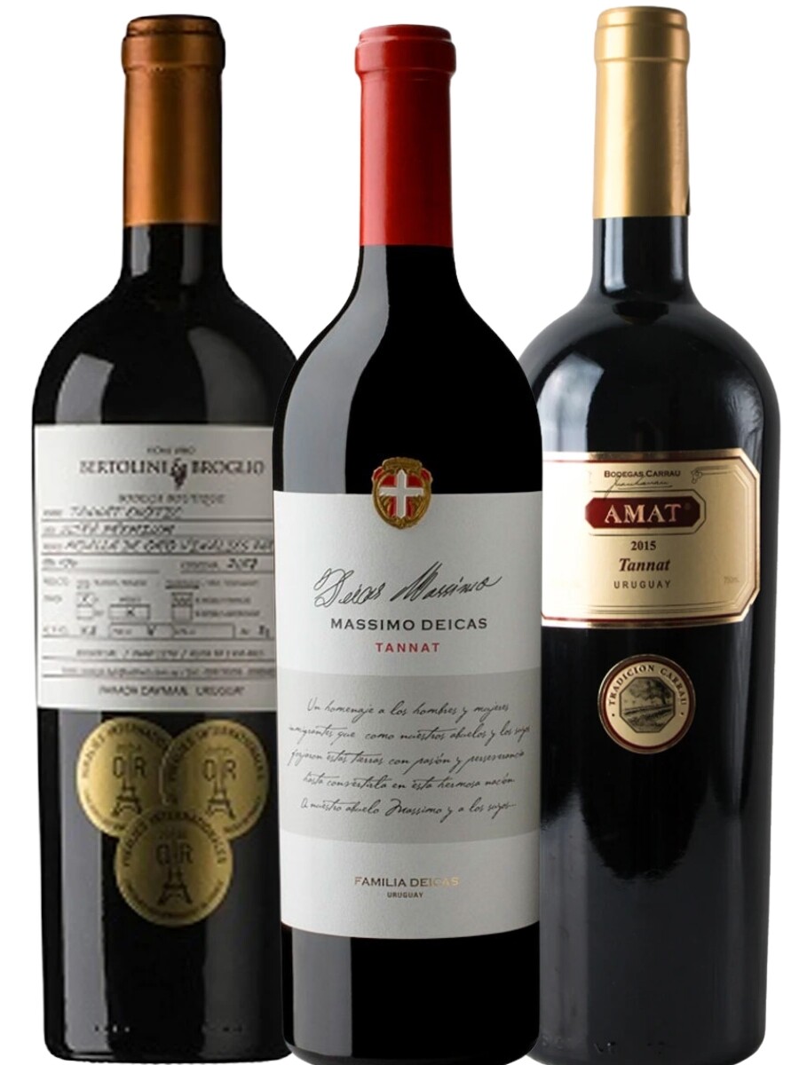 Pack Tannat Premium con caja de madera — La Sacristía