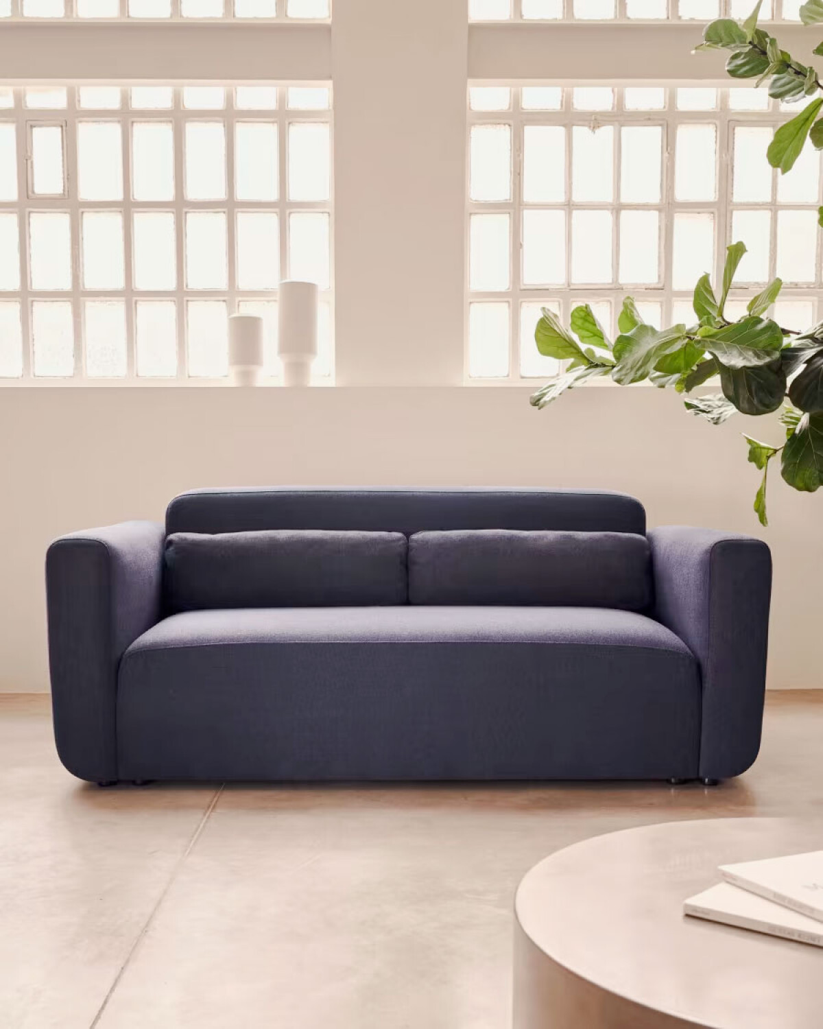 Sofá modular Neom 2 plazas azul 188 cm — Kave Home