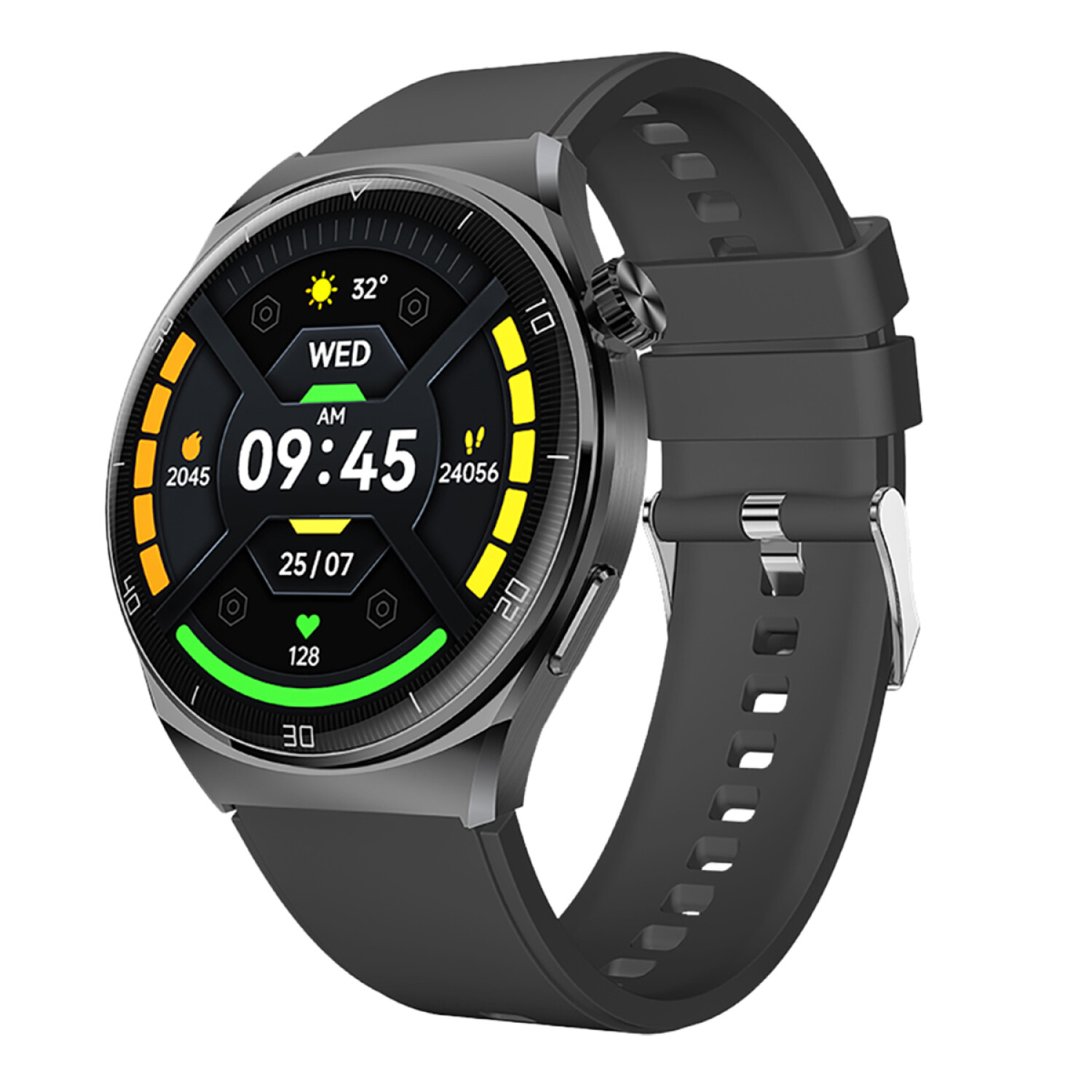 Smartwatch AWSAM05-BK-BK | Aiwatch - Negro — Aiwa Uruguay