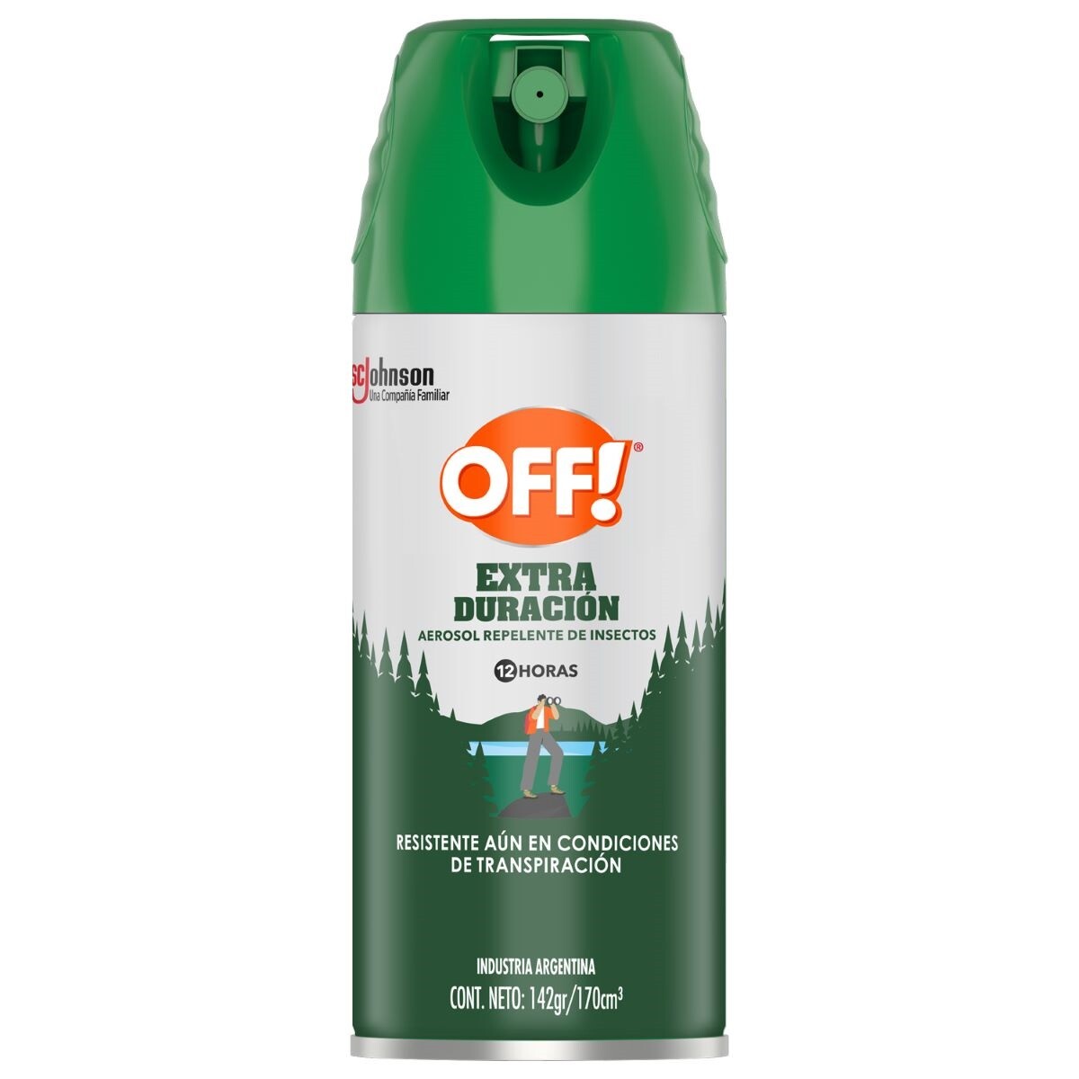 Repelente Off! Aerosol Extra Duración 170 Ml. — Farmacia El túnel