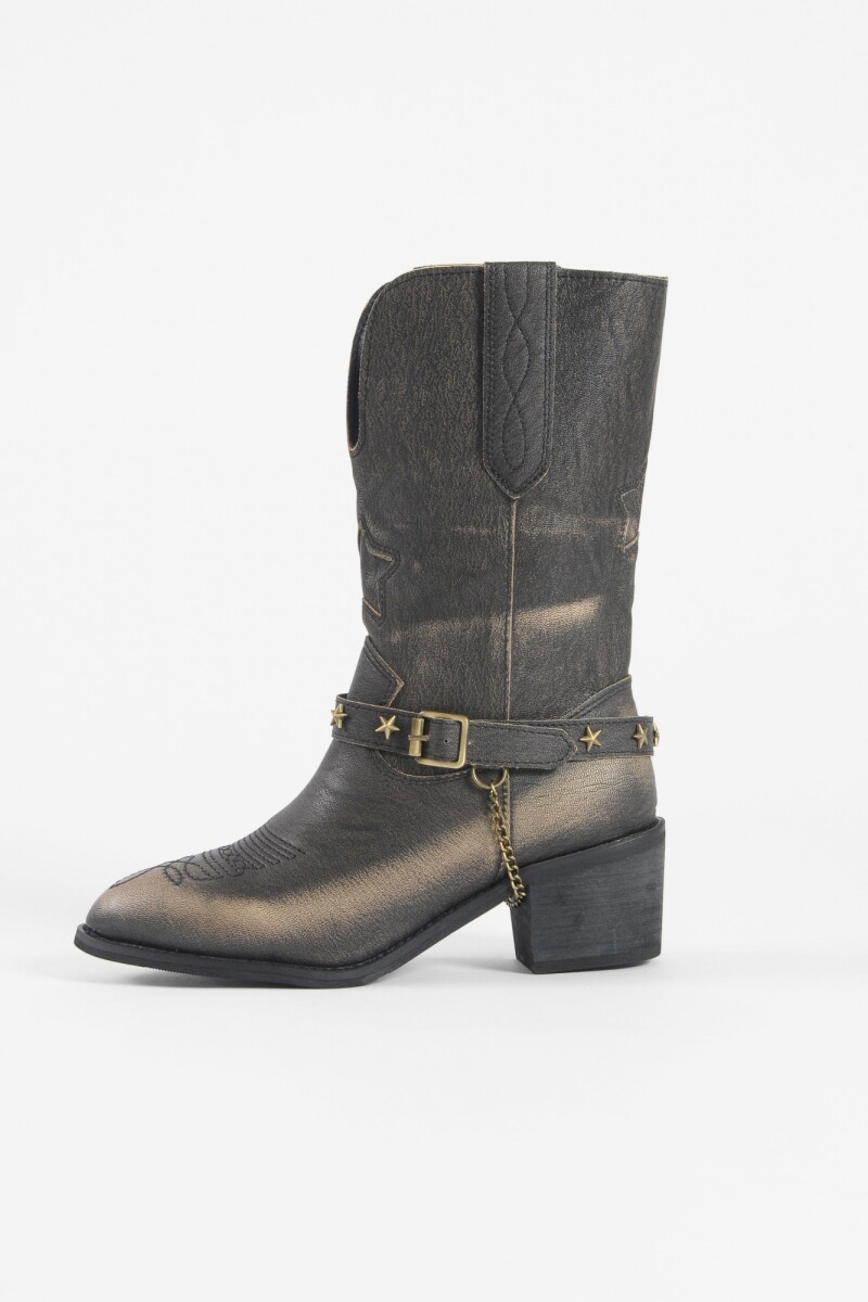 Botas tejanas Oleaje - marrón — Symphorine