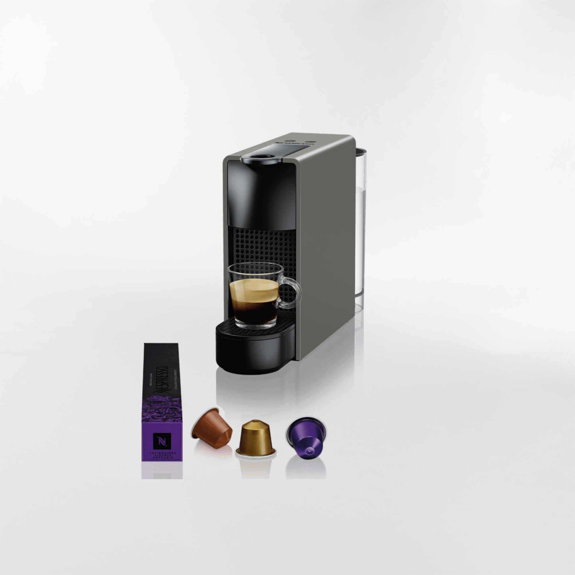 Cafetera NESPRESSO ESSENZA C30 Plateado — Viasono