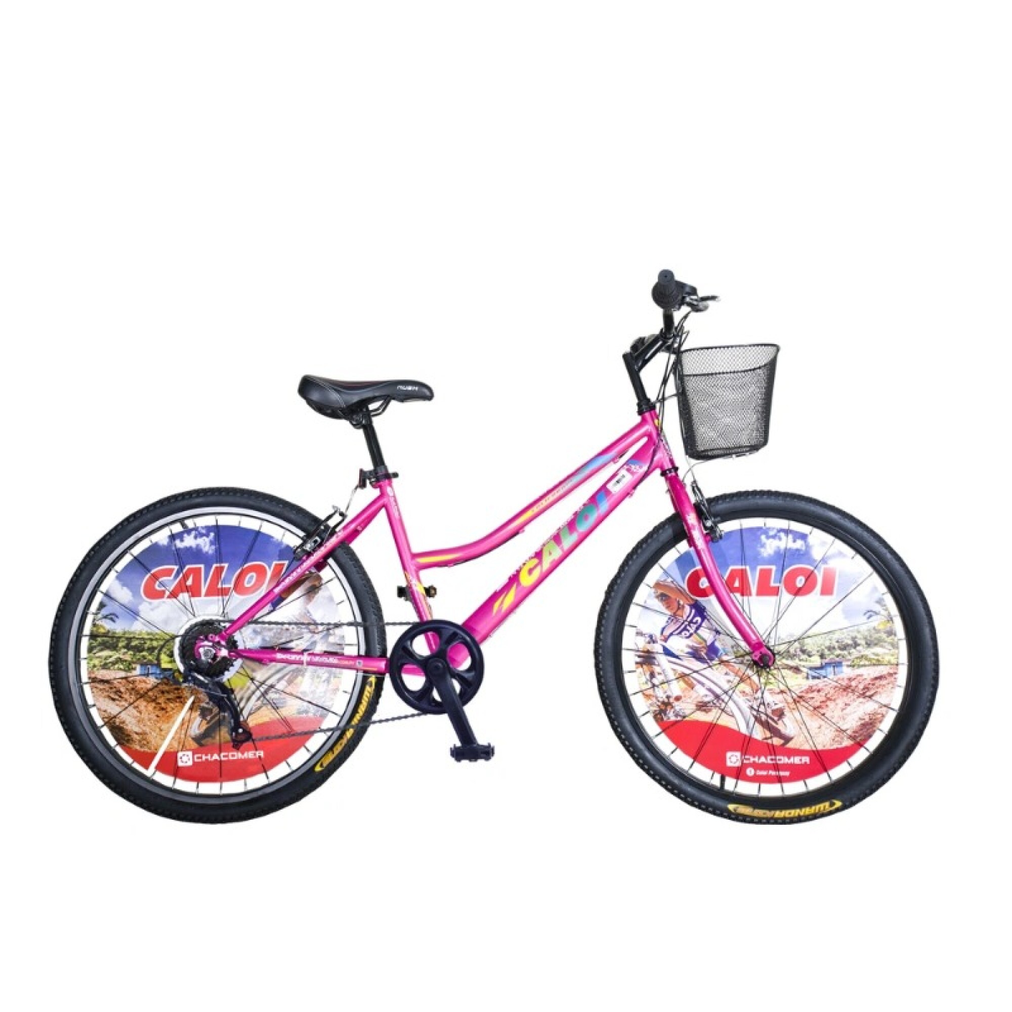 Bicicleta Caloi New California Aro 26 Fucsia — Bristol