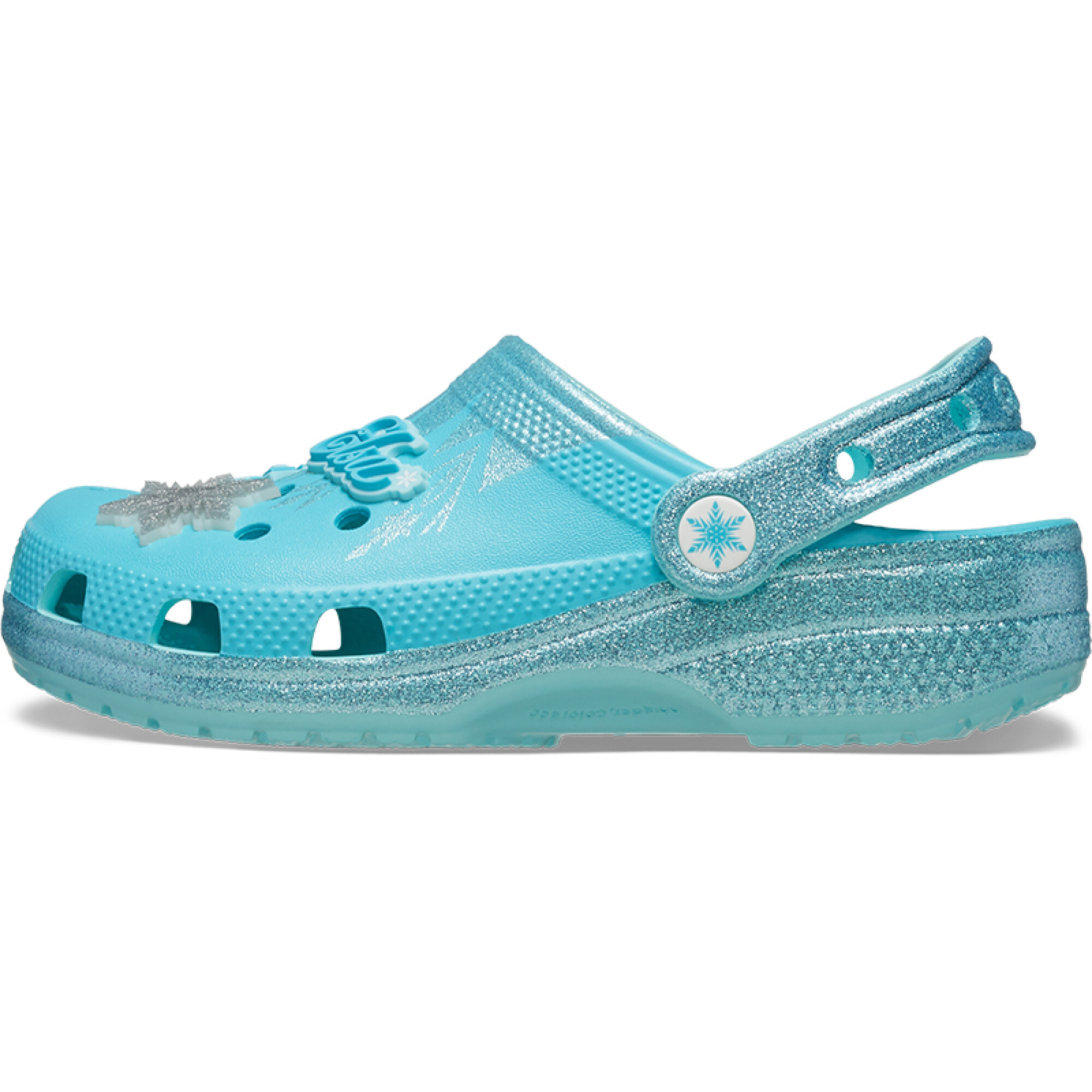 Crocs Classic Frozen Elsa - Azul — Crocs