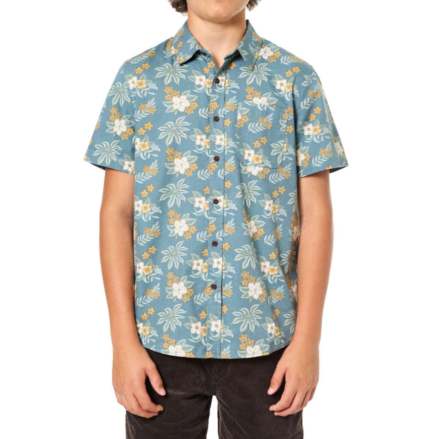 Camisa Katin Benji Niño - Verde — Tienda Soy Santander