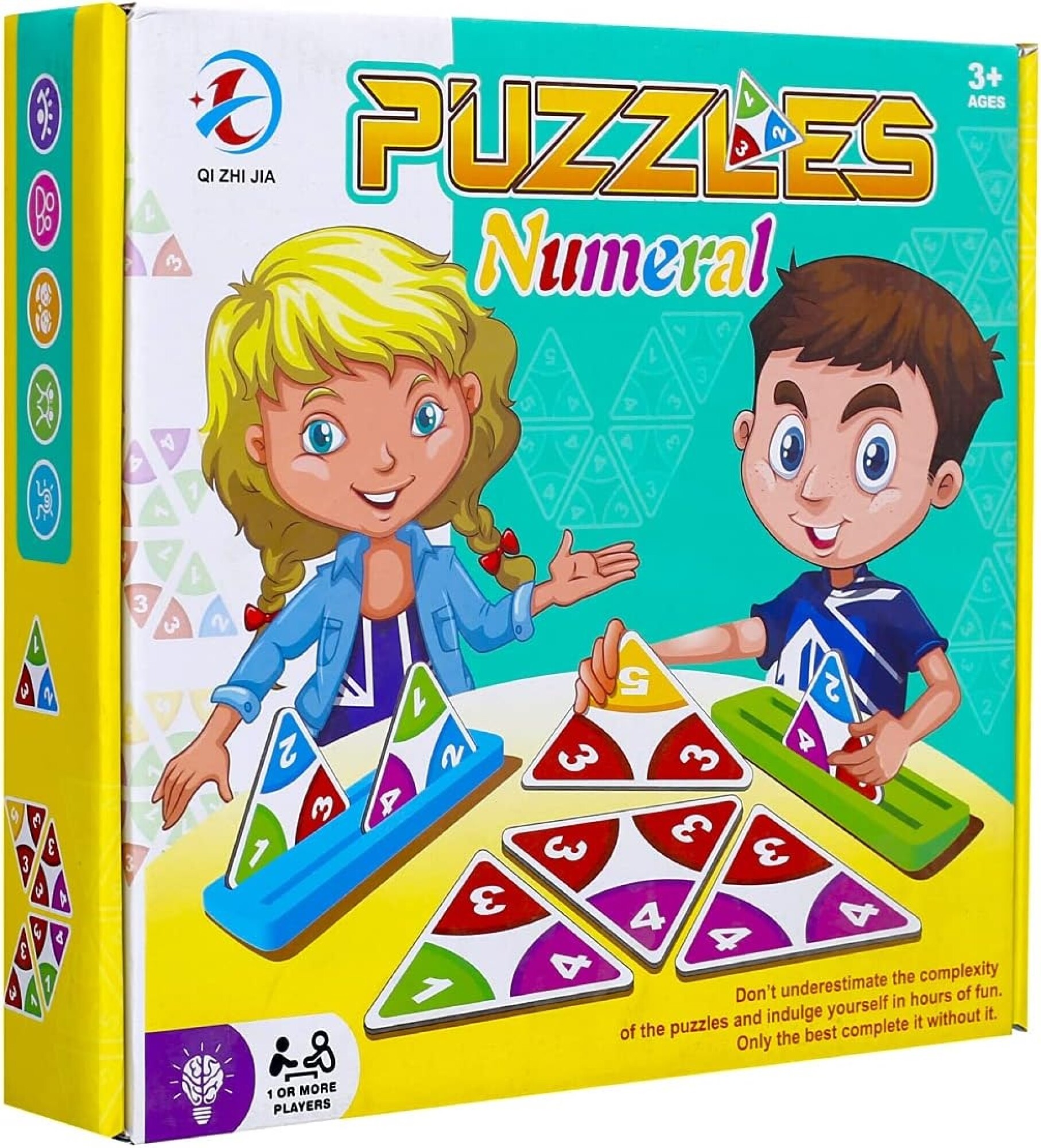 Juego de rompecabezas de números — Juguetería Gibernau