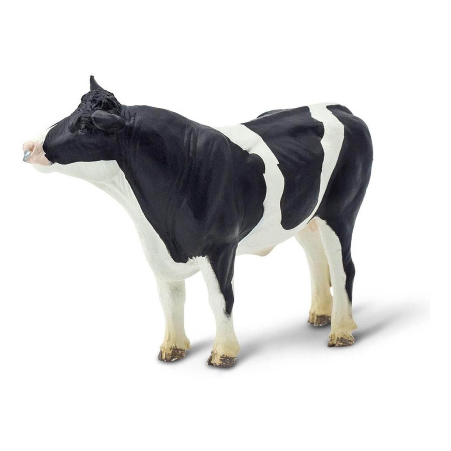 Toro Holstein Safari Muñeco Granja Figura Escala Animal — Atrix