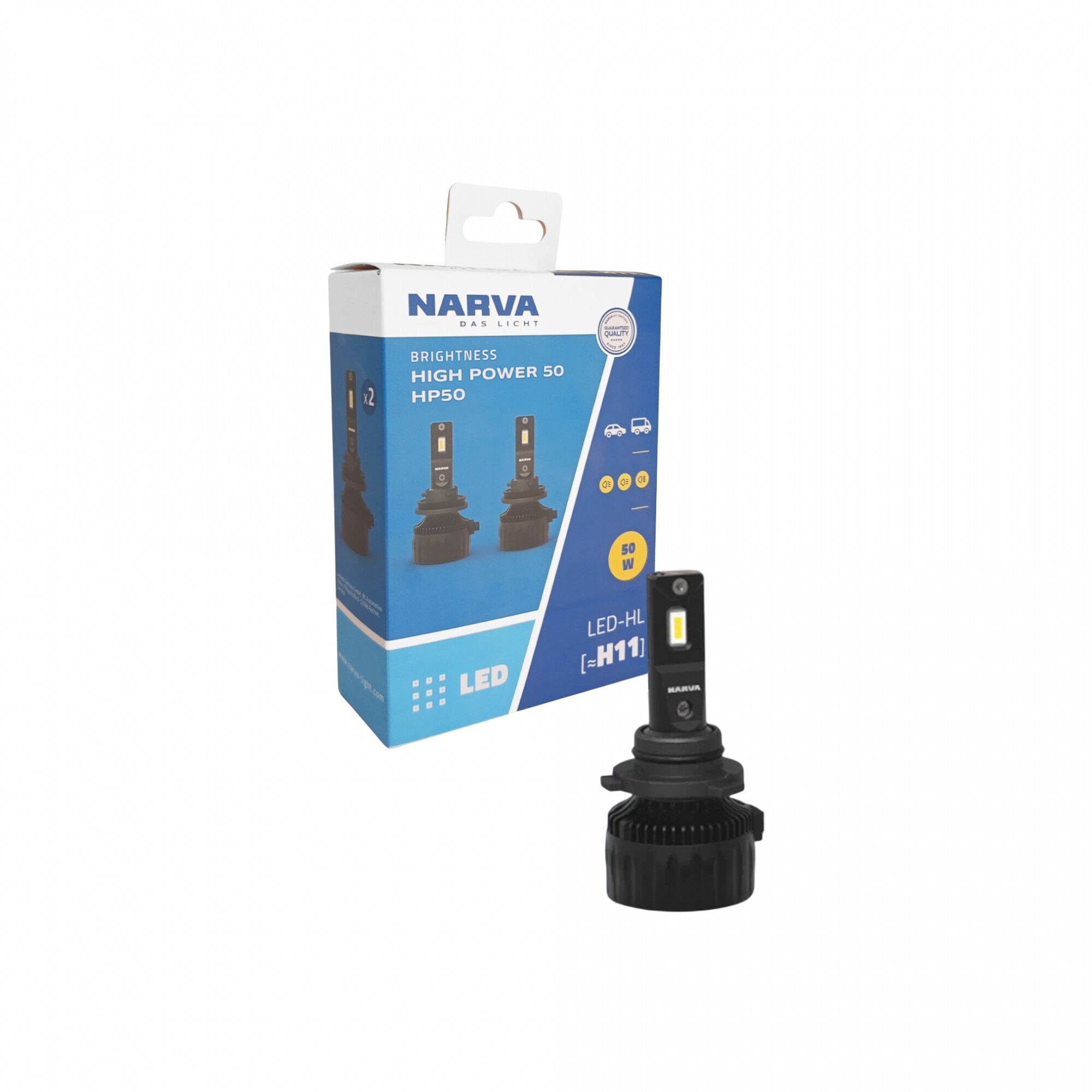 Narva Led - H11 12-24V 50W — Rolling