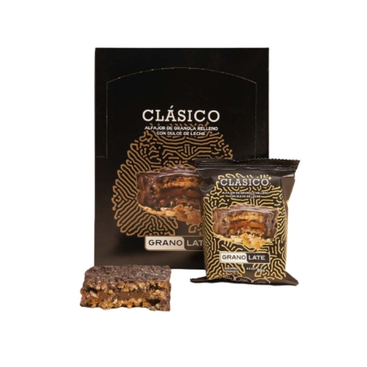 ALFAJOR GRANOLATE CLASICO 78G — El Clon