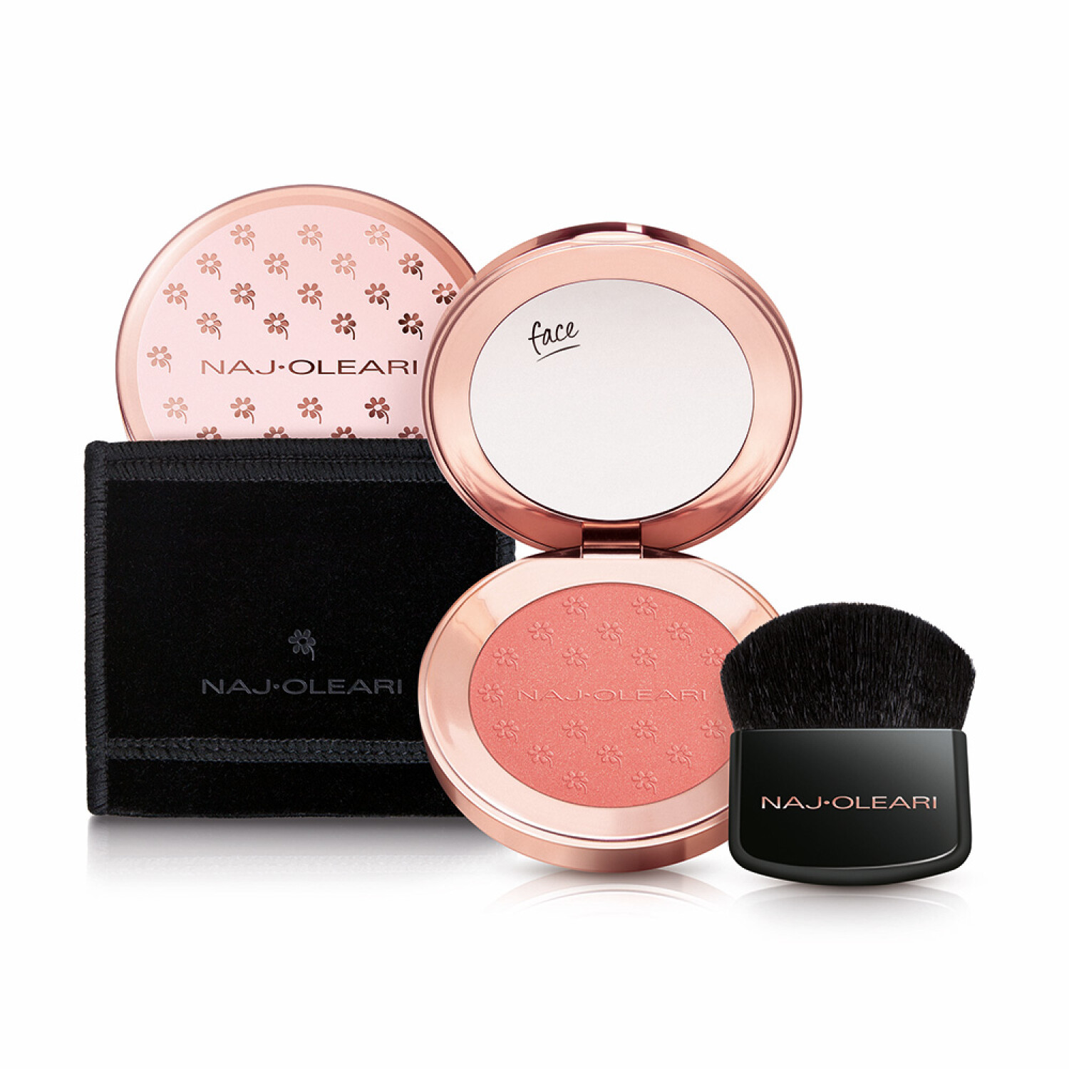 Naj Oleari Lovely Cheek Blush -Golden Peach — San Roque