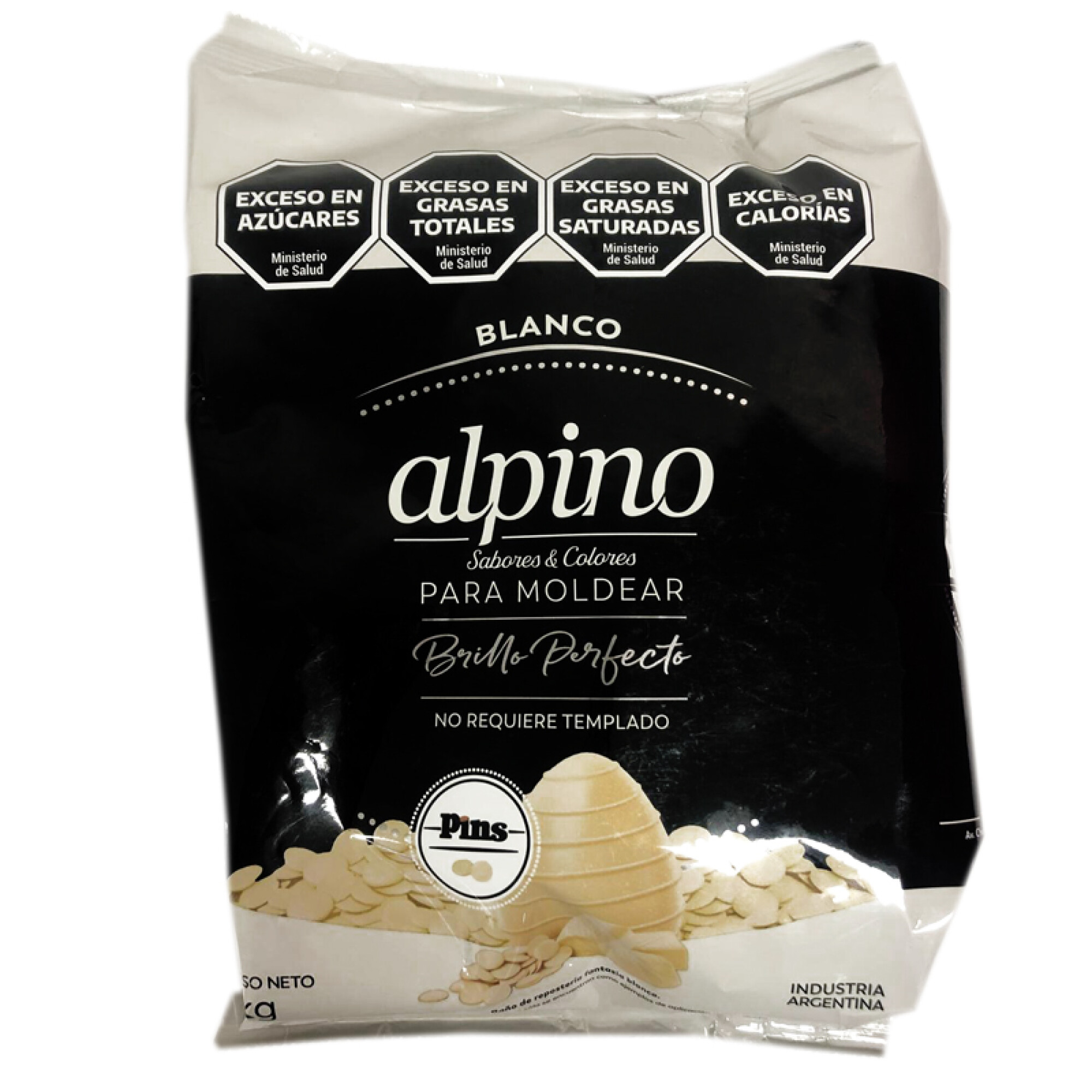 Chocolate Cobertura Alpino en Gotas 1 kg - Blanco — Zanetti