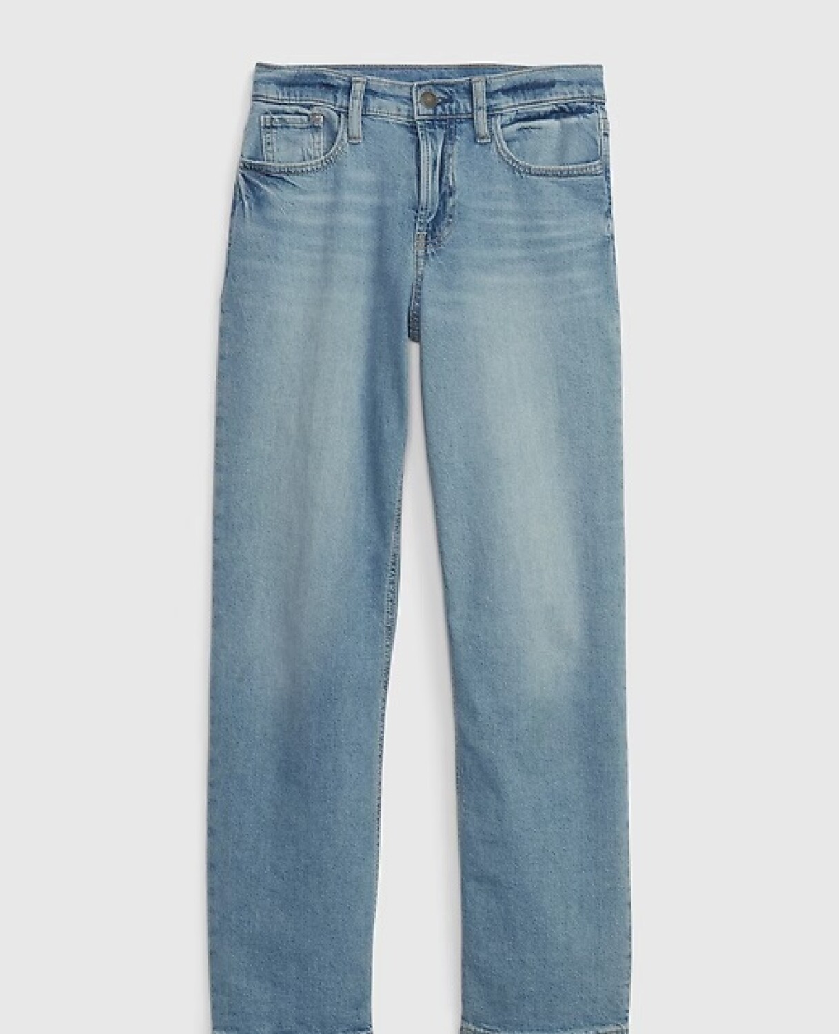Jean 90S Loose Tiro Alto Niña - Medium Wash — GAP Uruguay