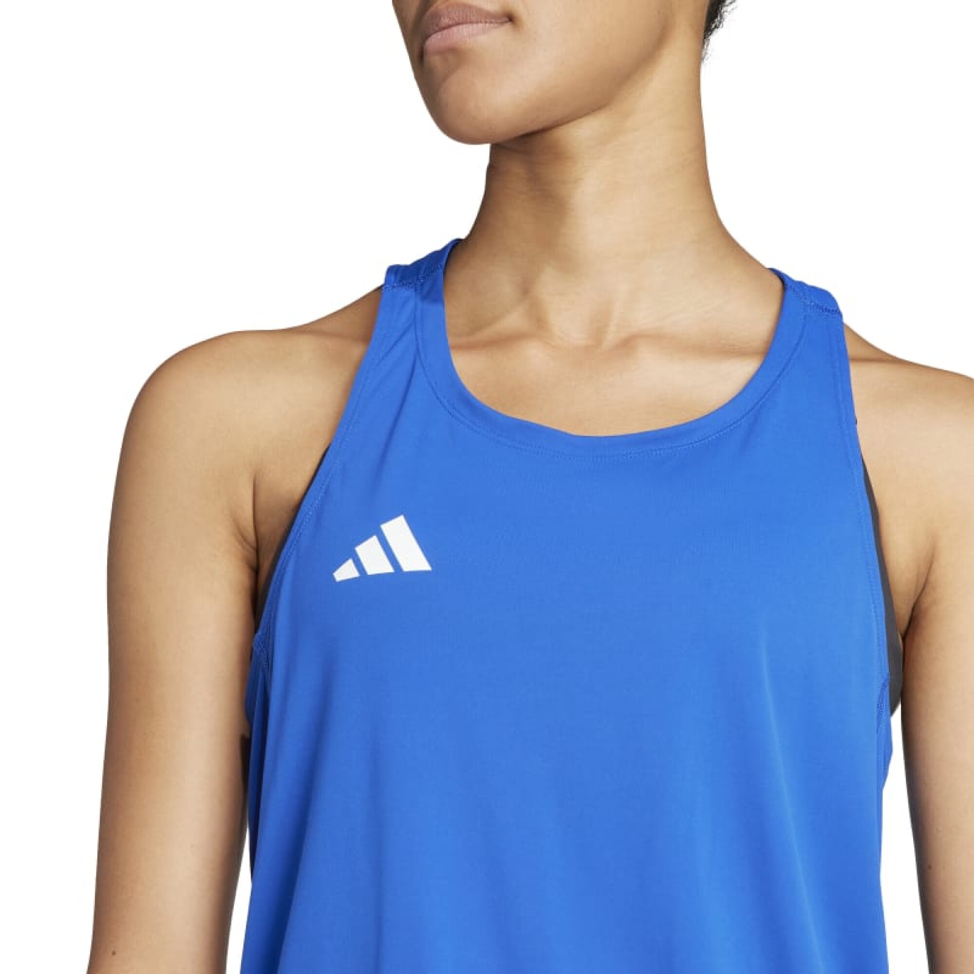 Musculosa Adidas Adizero Essentials - Azul — Fitpoint