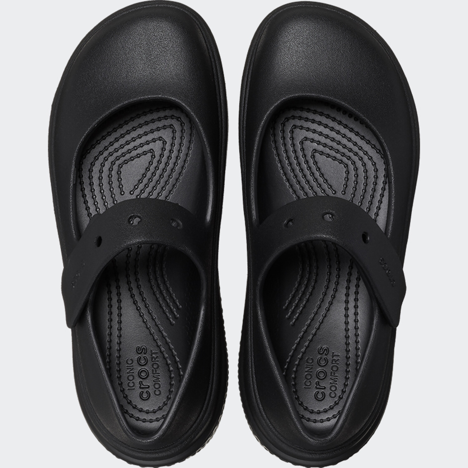 Crocs Stomp Mary Jane - Negro — Inbox
