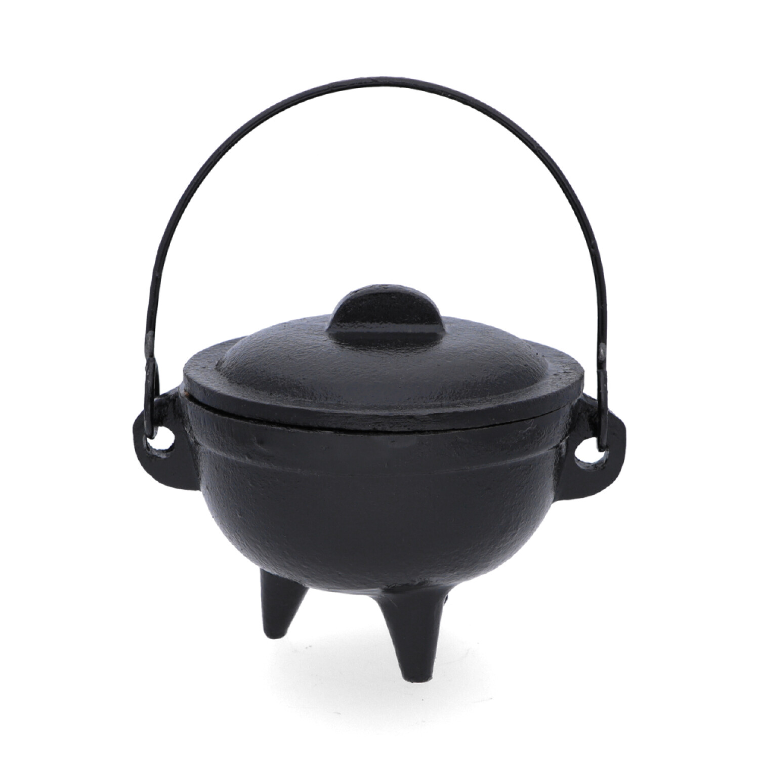CALDERO DE HIERRO CON TAPA Y ASA - Con Tapa Y Asas 10x7cm — La Casa de ...
