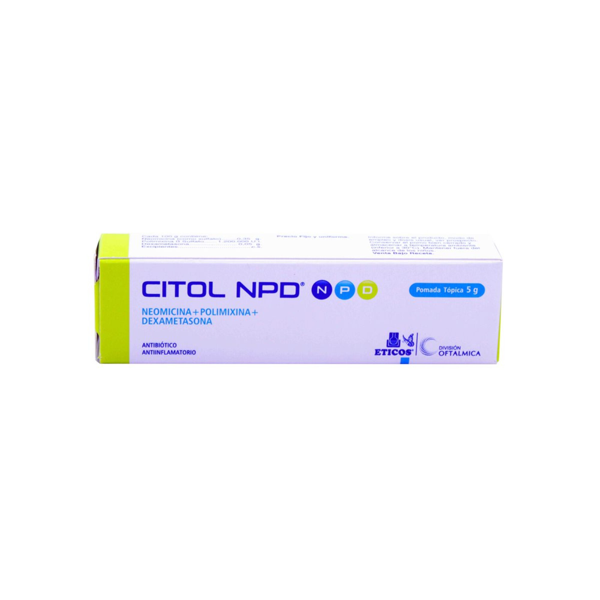 CITOL NPD PDA. CJ X 5 GRAMOS — Farmacenter