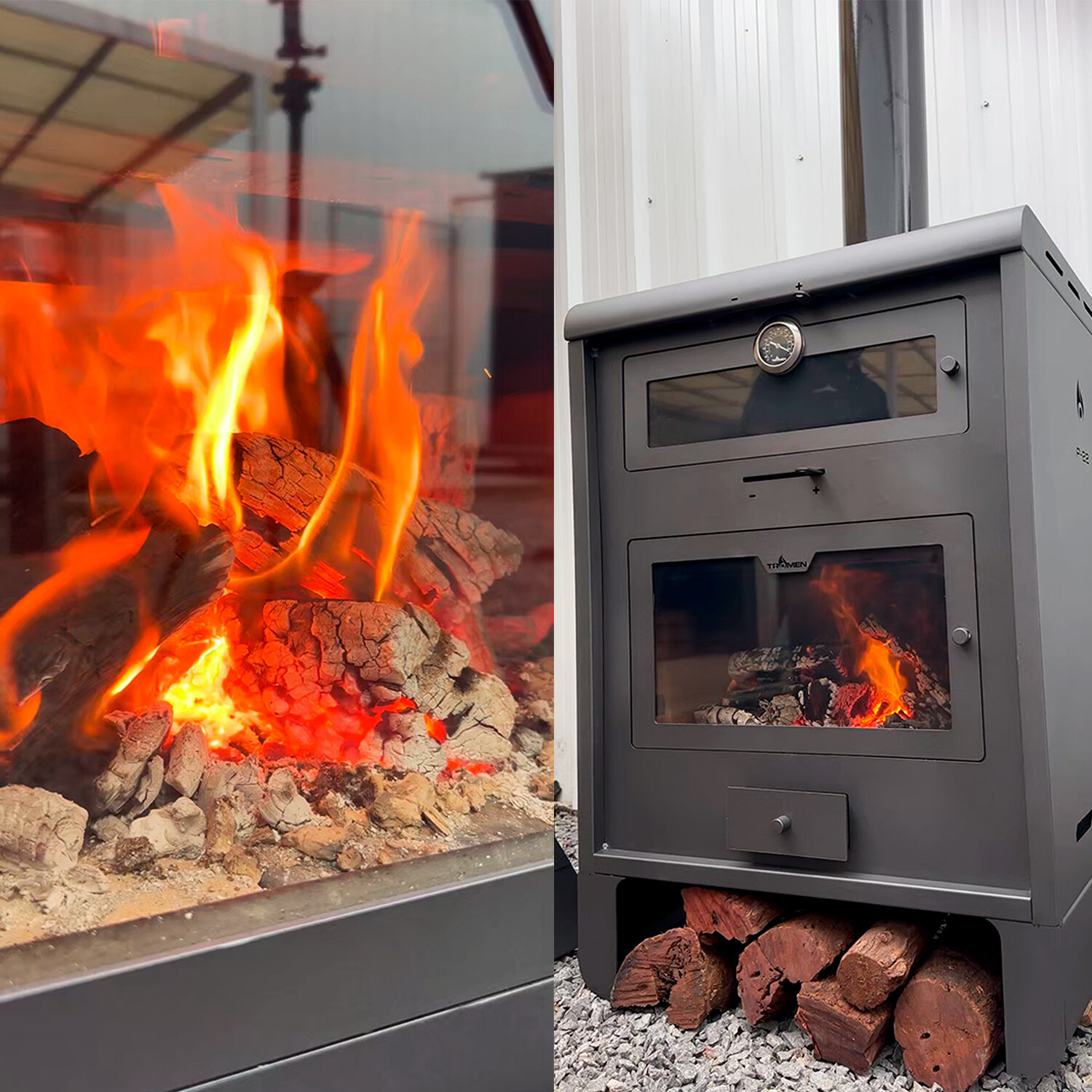 Calefactor Tromen Pehuen P22 Con Horno Integrado - CALEFACTOR TROMEN ...
