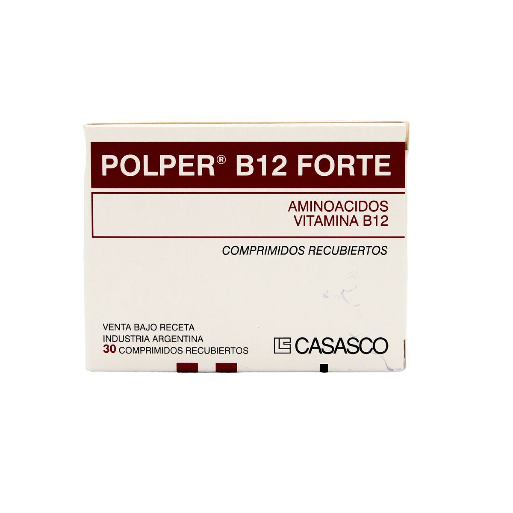 POLPER B12 FORTE CJ X 30 COMP. REC. — Farmacenter