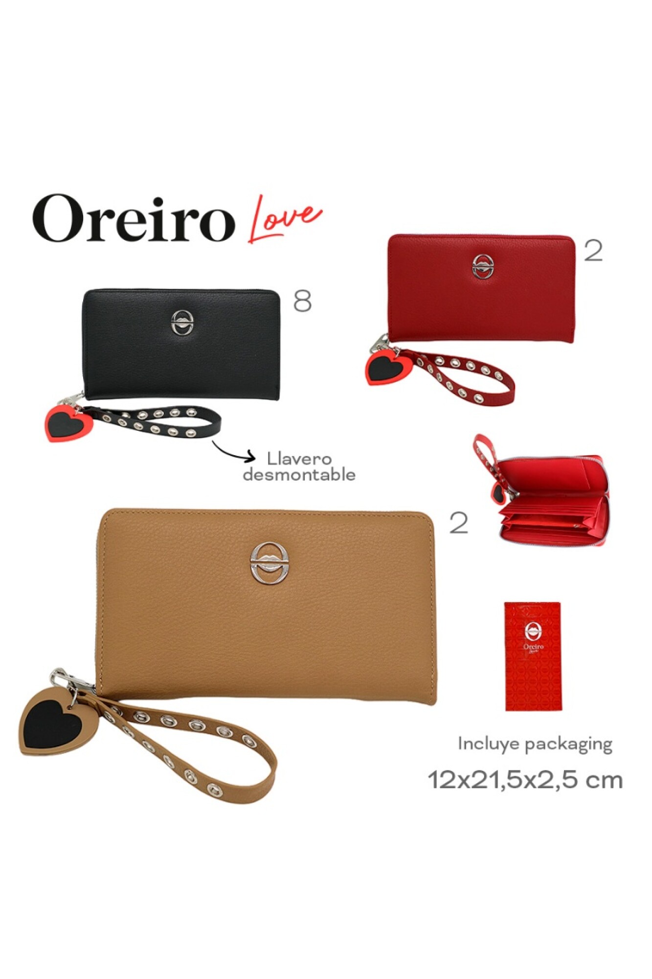 Billetera Las Oreiro - Negro — Canva Store