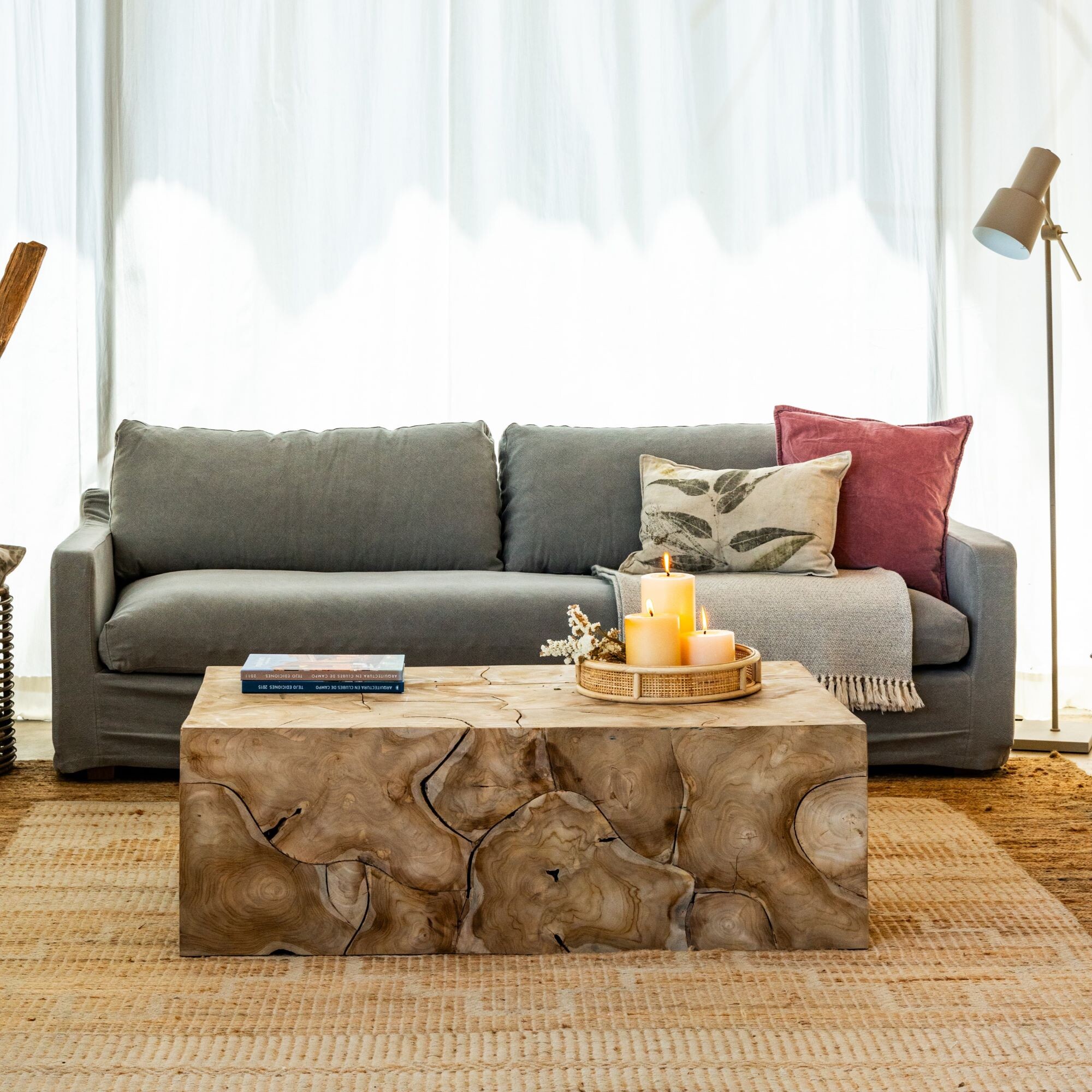 Sofá Agave gris, 2.25m — Soho Deco