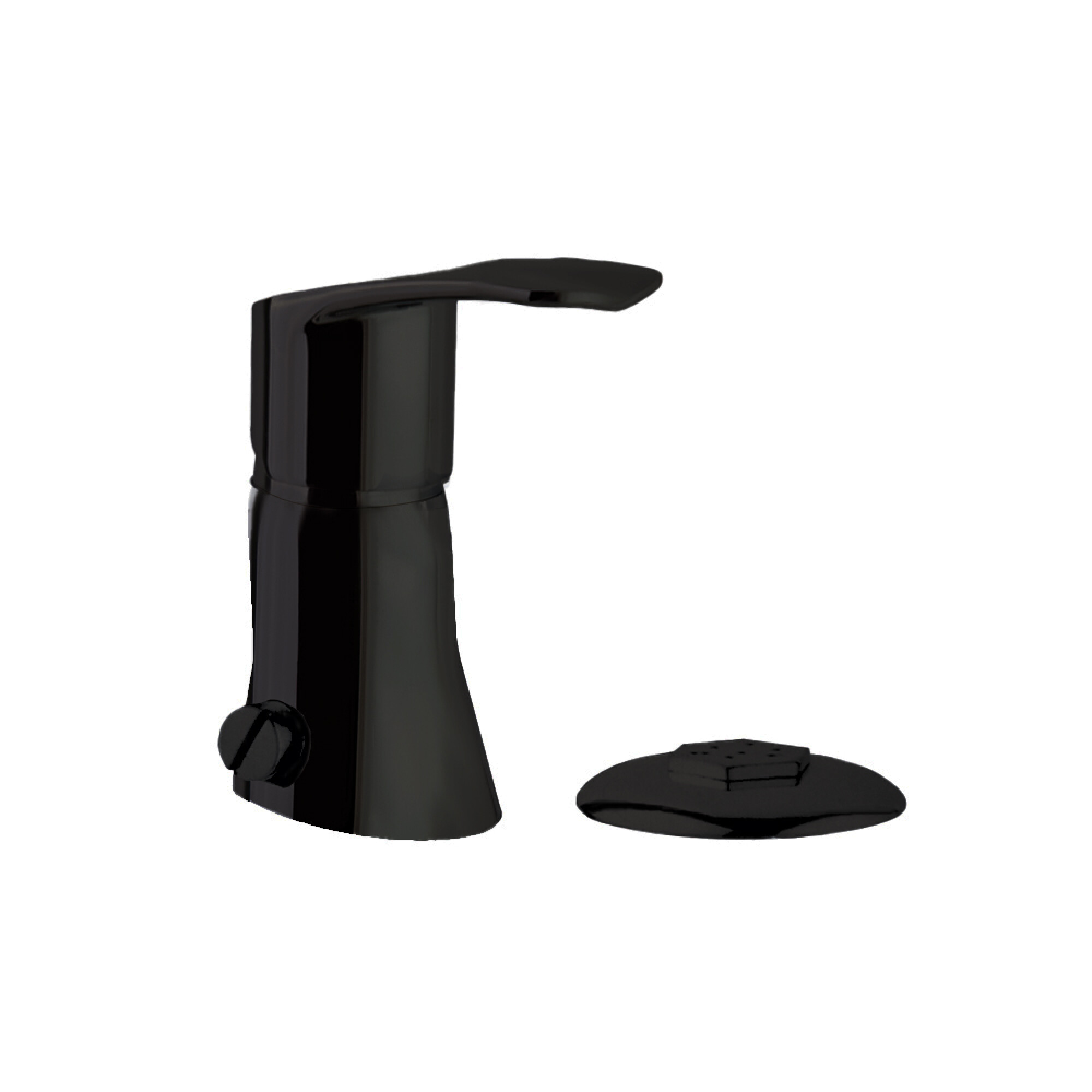 Juego De Griferia Modelo New Fly Negro Mate - Lavatorio + Bidet + Ducha ...