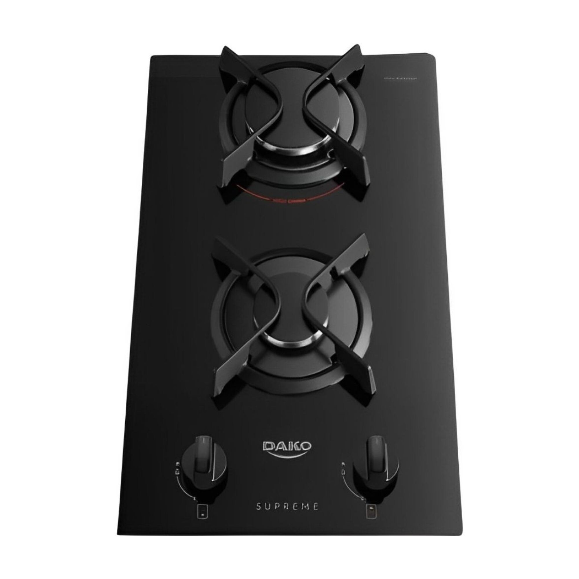 Anafe Dako Supreme Glass Negro 2H A Gas — Bristol