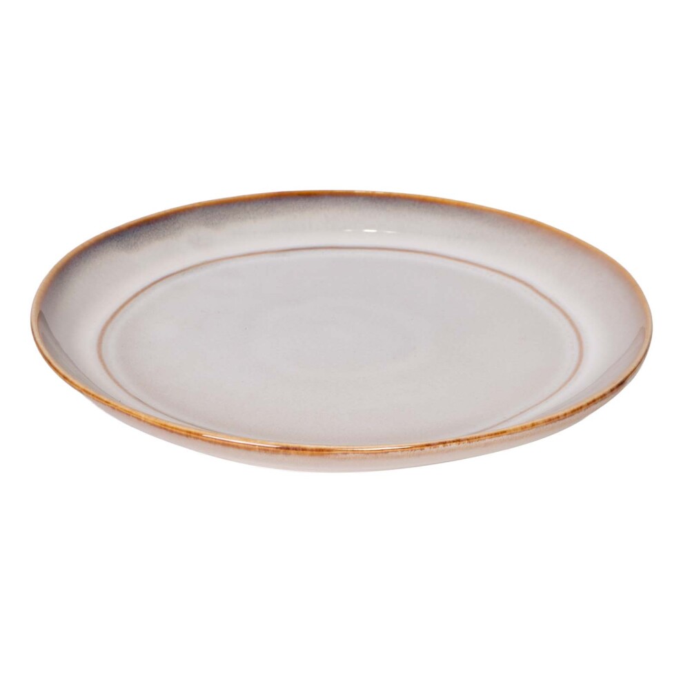 Plato 20cm Ceramica Natural-beige Dante — Divino