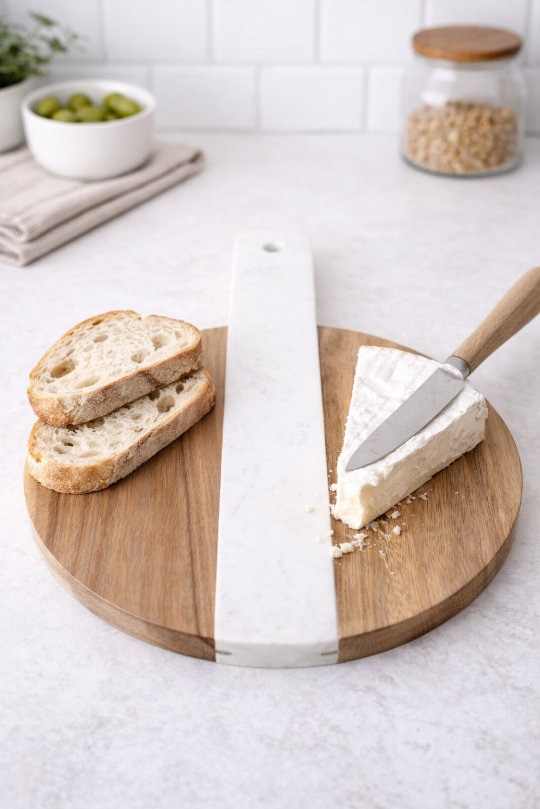 TABLA DE MADERA RESINA - BLANCO — Guapa - Paprika