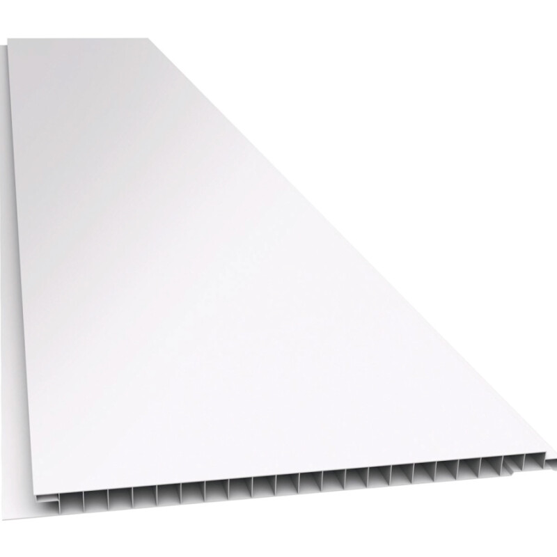 Tablilla PVC Junta seca 10mm blanco Plasbil — Barraca Dayman