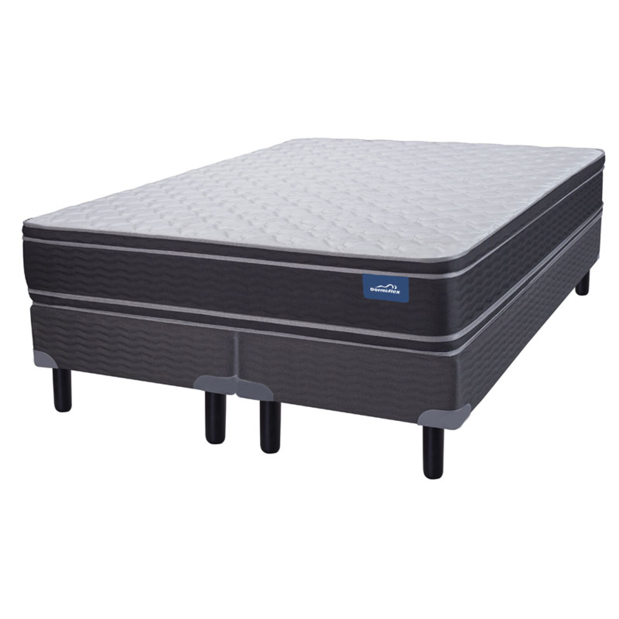 Colchón Vigore Europillow Plus con Sommier - Super King 200x200 — Dormiflex