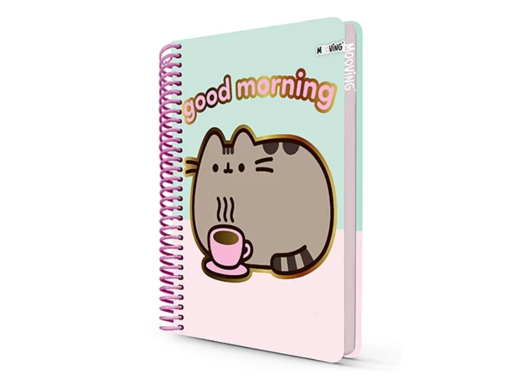 Cuaderno Mooving Carta 96 hojas Licencias - Pusheen Good Morning — Ardo ...