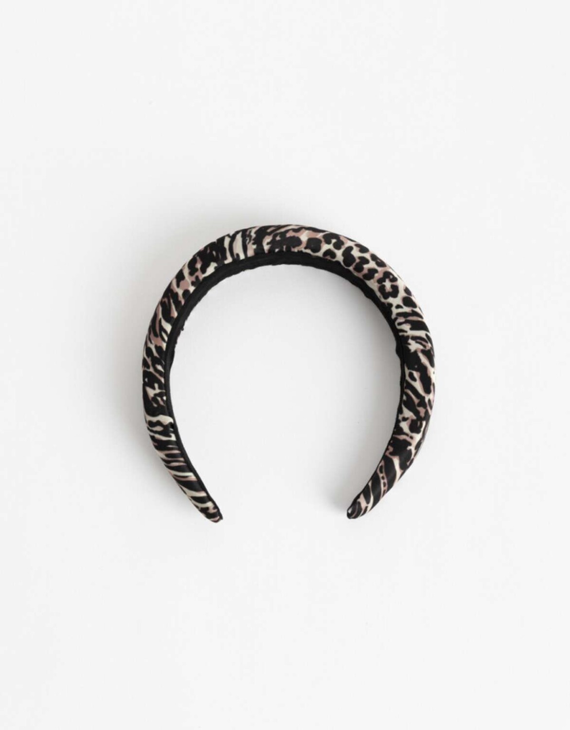 Vincha Rígida Semipuffy - Estampado Animal Print — Tienda Soy Santander