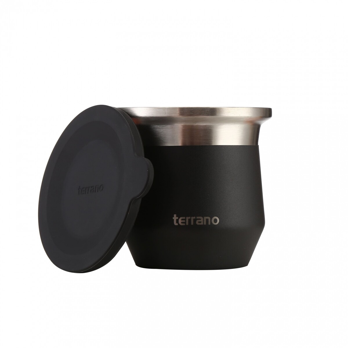 Mate Acero Flap - Negro — Terrano
