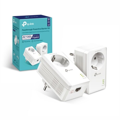 Powerline Tp-link AV1000 Gigabit Kit X2 — Universo Binario