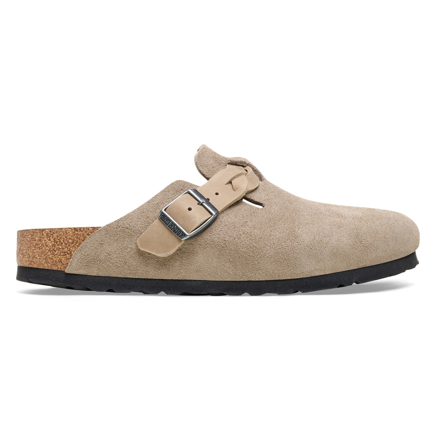 Zueco Boston Braided LEOI/LEVE - Estrecho - Taupe — Birkenstock