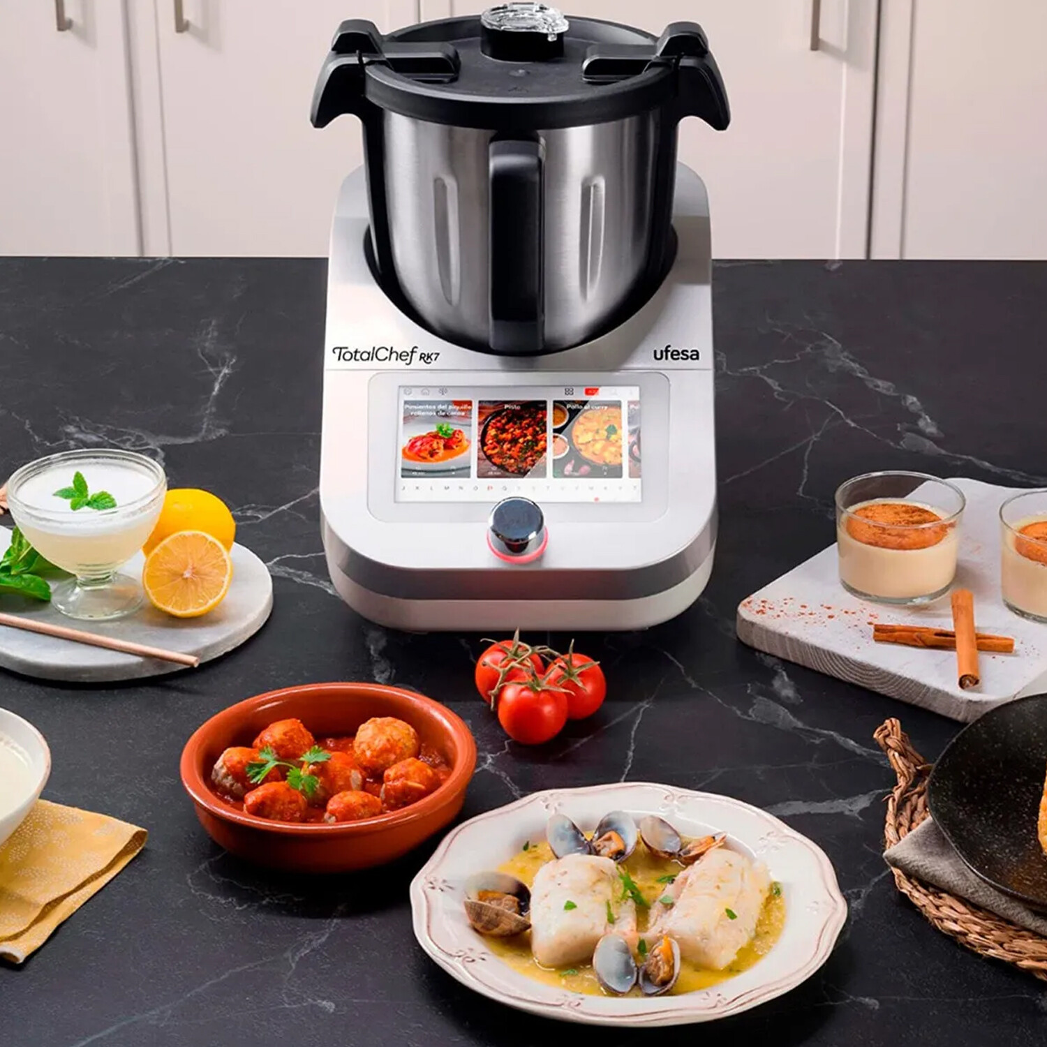 Robot Cocina Multifuncion Total Chef Rk7 Ufesa - ROBOT DE COCINA UFESA ...